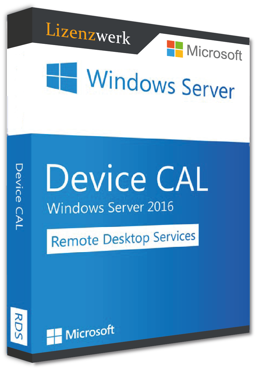 Remote Desktop Services 2016 Device CAL | 2016 | RDS CAL | Server ...