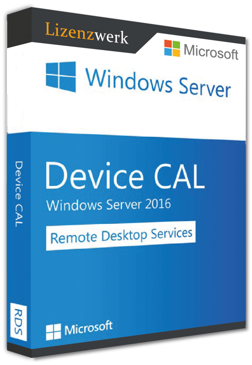 Remote Desktop Services 2016 Device CAL | 2016 | RDS CAL | Server ...